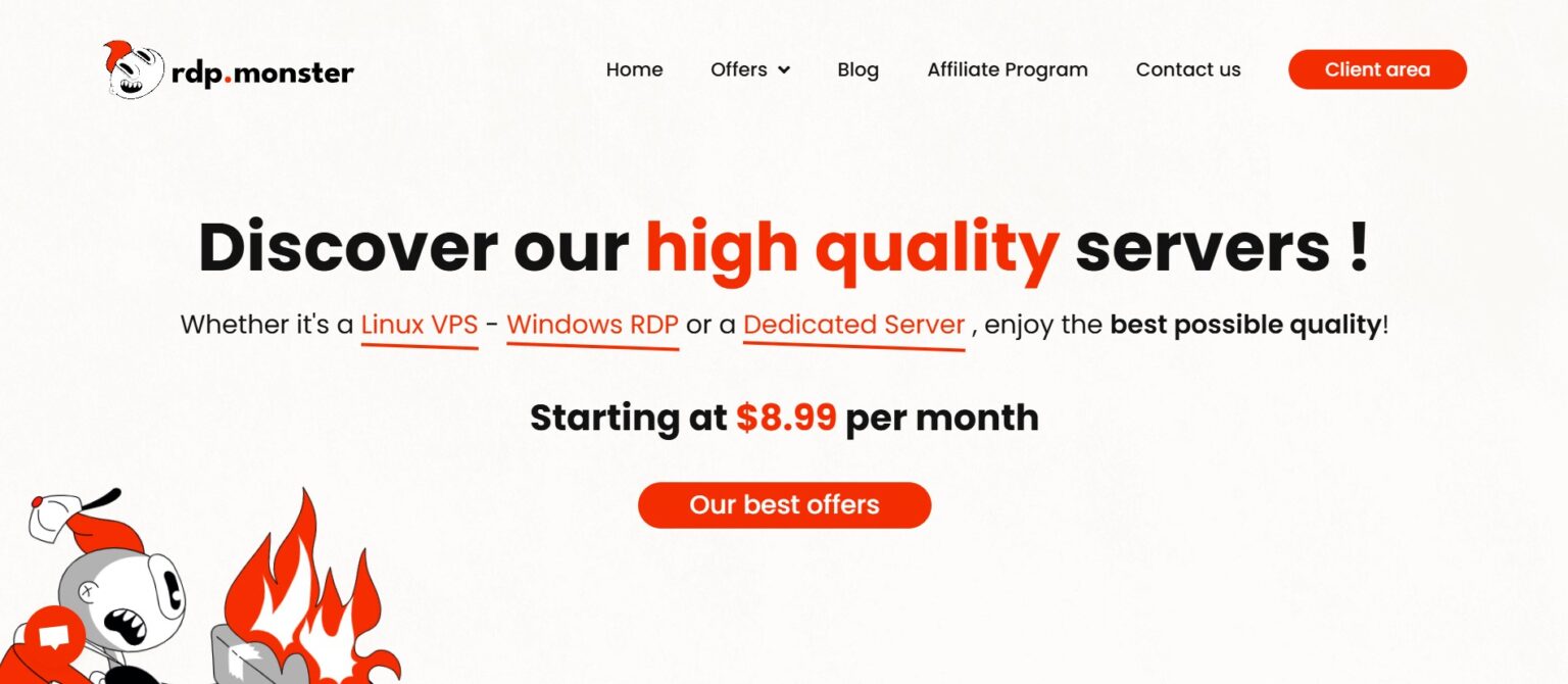 RDP.MONSTER Review 2025: Hosting VPS RDP without verification